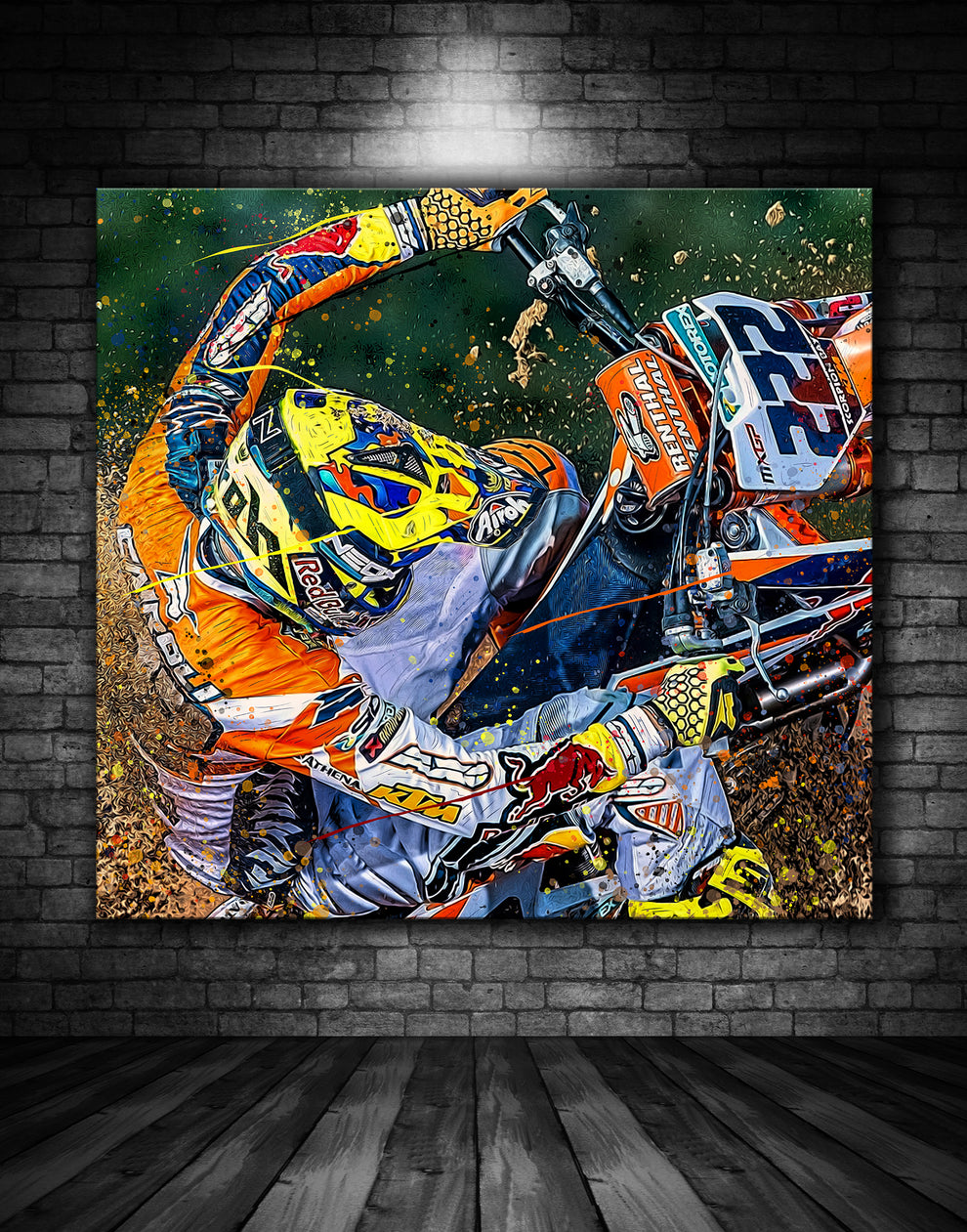 Antonio Cairoli KTM MX Graffiti Painting – Exclusively Motorsport
