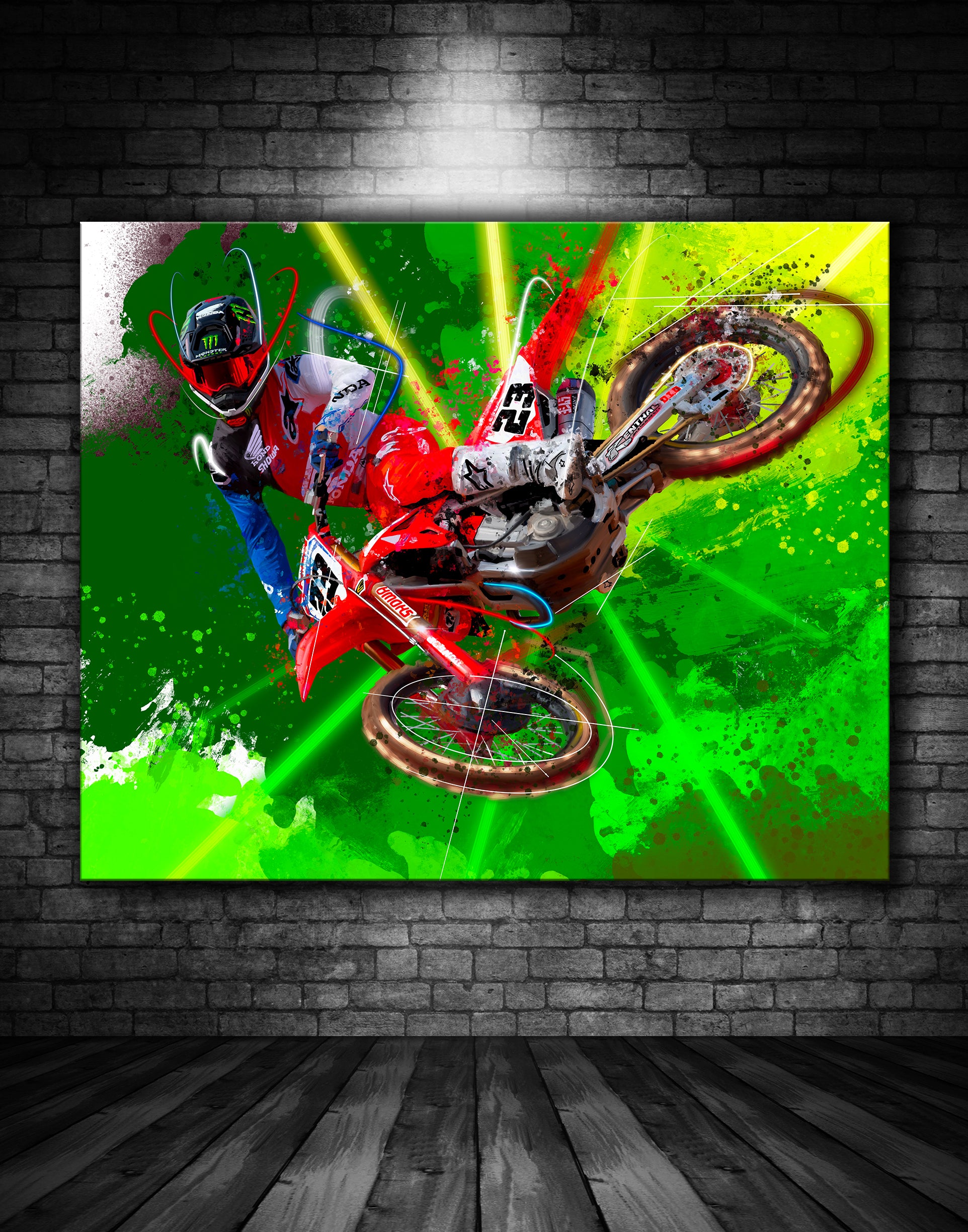 Chase Sexton Honda MX Graffiti Painting – Exclusively Motorsport