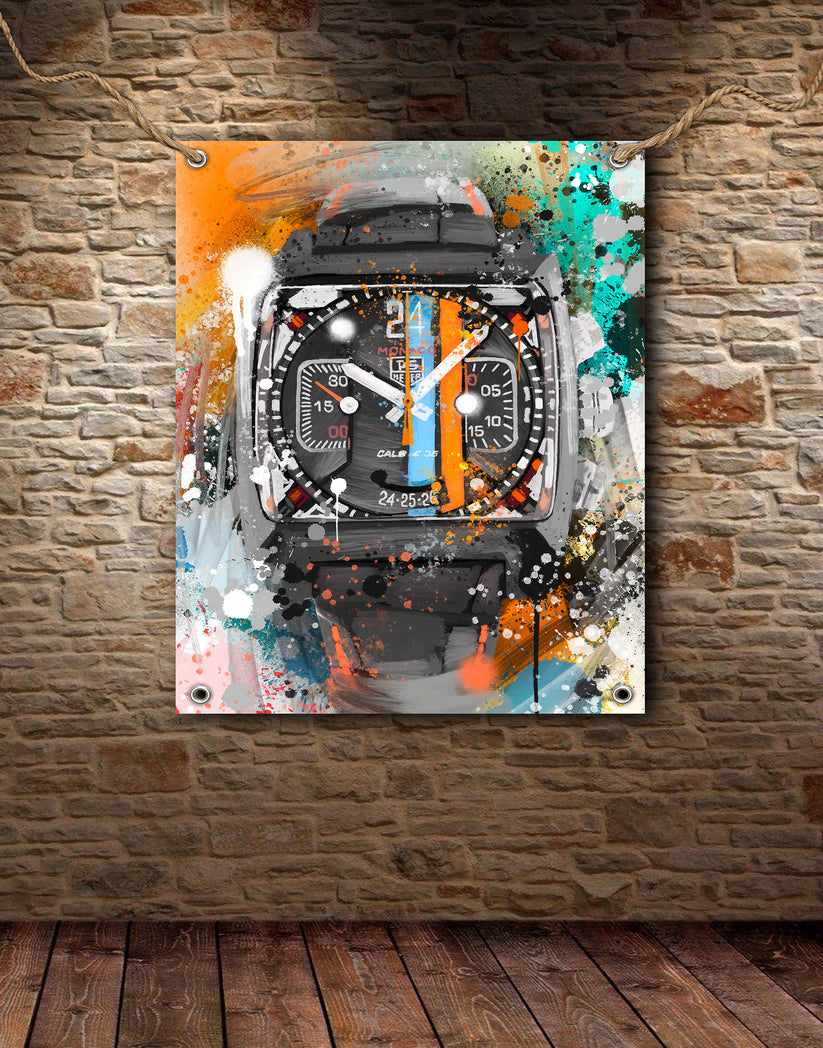 Gulf Tag Heuer Banner – Exclusively Motorsport